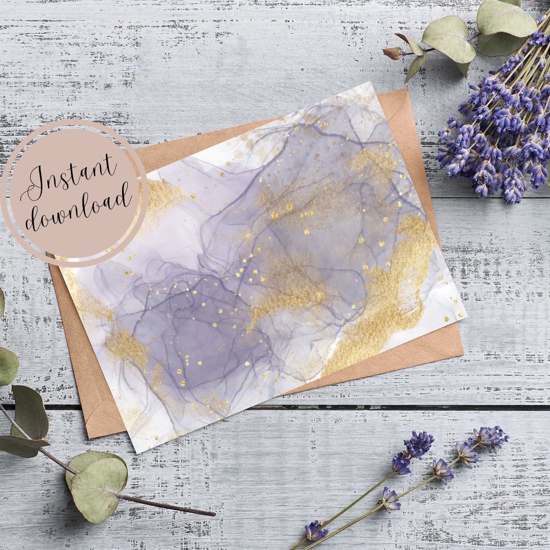 Blank Printable Greeting Card Instant Download Printable PDF All ...
