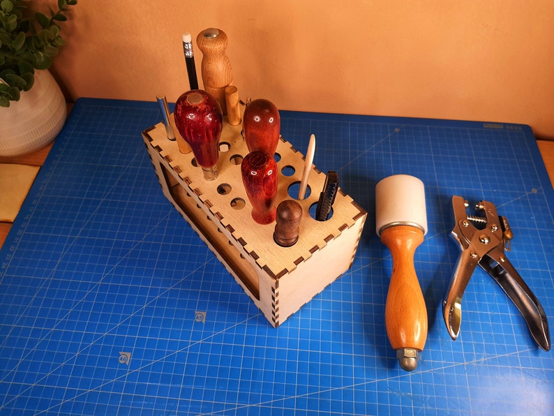 Leather Tool Rack. Tools Organizer Tools Display Holder - Etsy