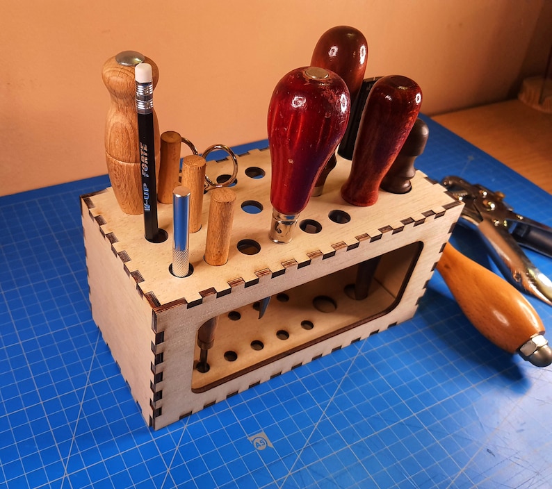 Leather Tool Rack. Tools Organizer Tools Display Holder - Etsy