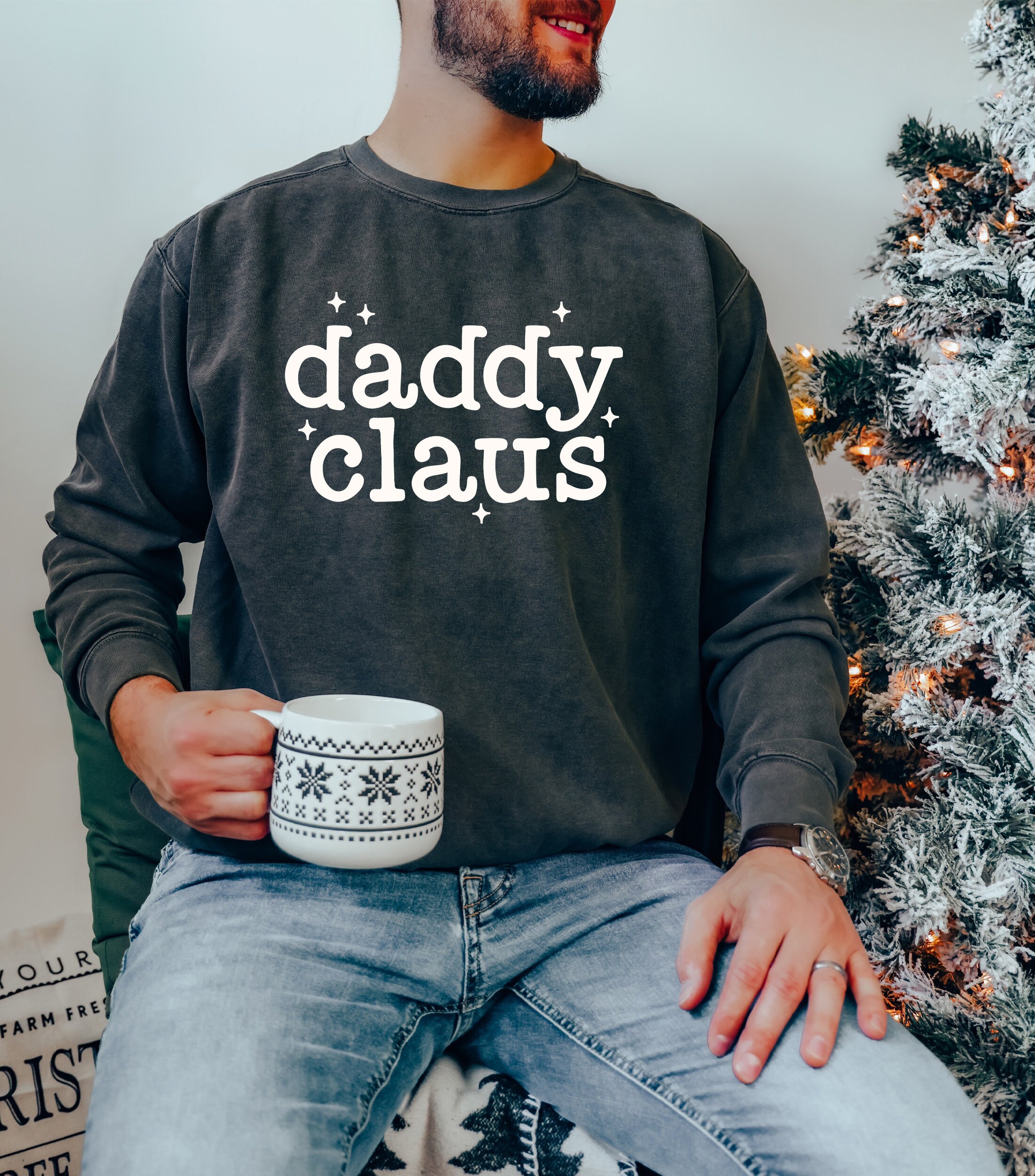 Mama Claus, Daddy Claus PNG, Matching Christmas Design (digital ...