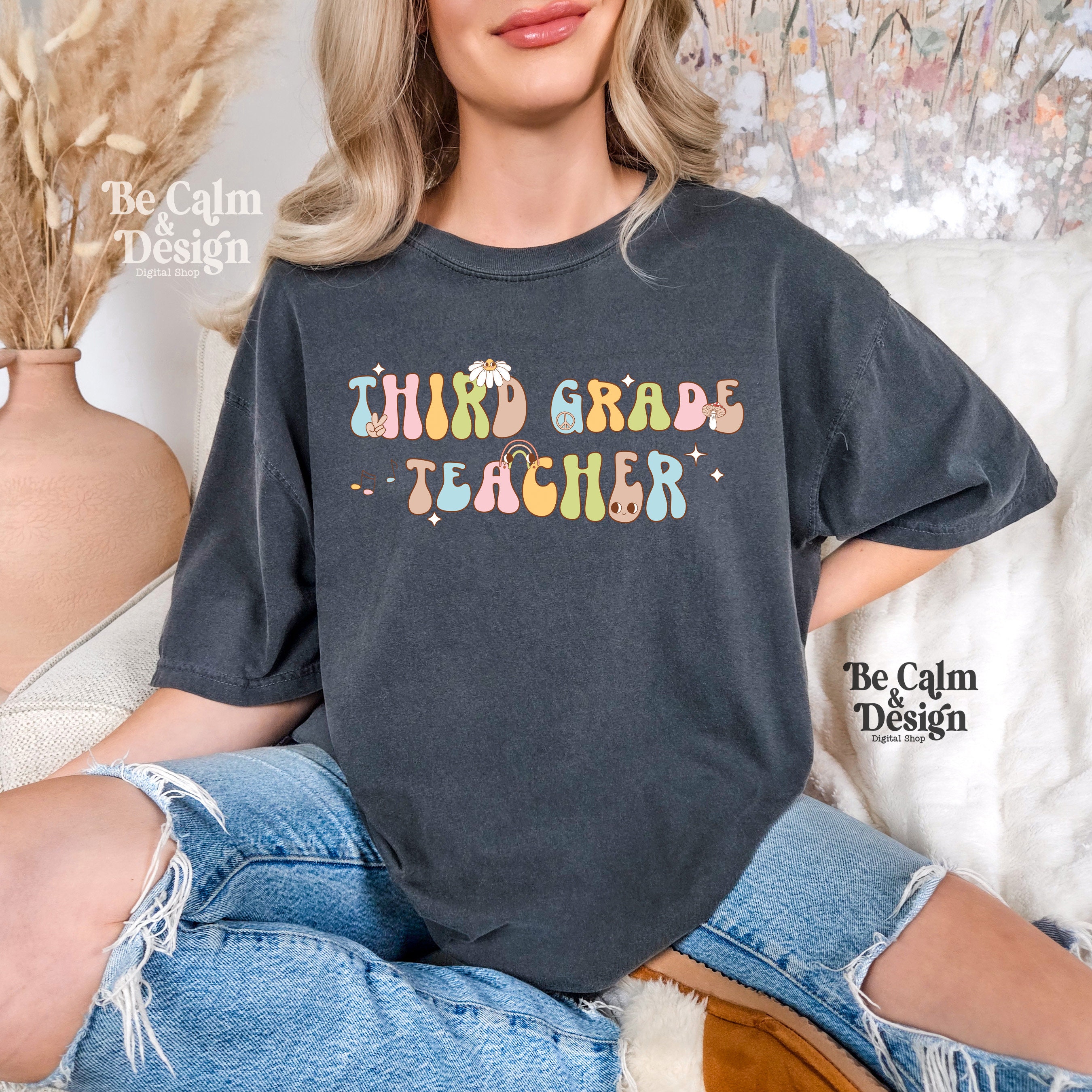 Third Grade Teacher PNG, 3rd Grade Teacher Shirt Png, Third Grade Crew ...
