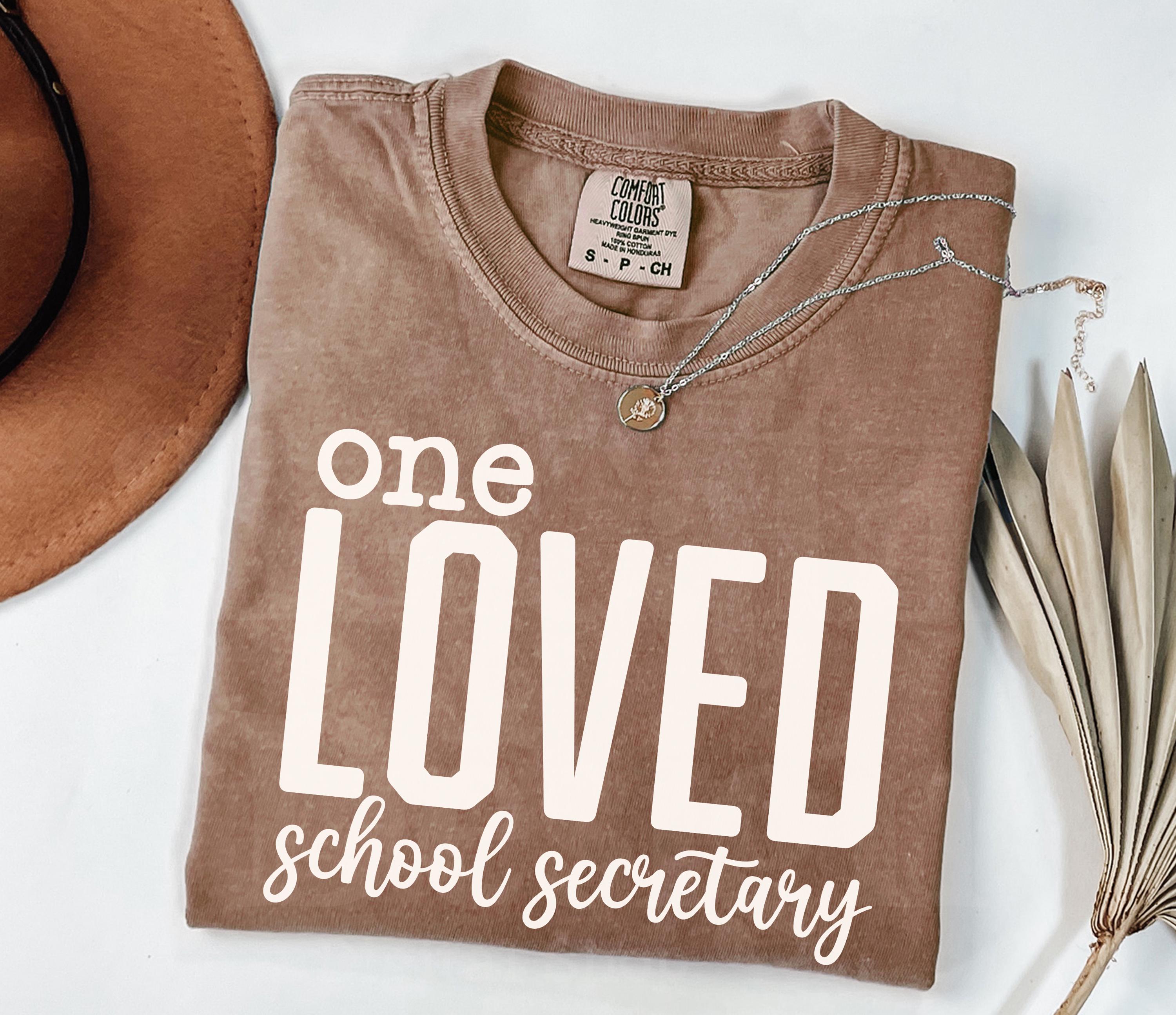 School Secretary PNG, Appreciation Gift, One Loved School Secretary Png ...