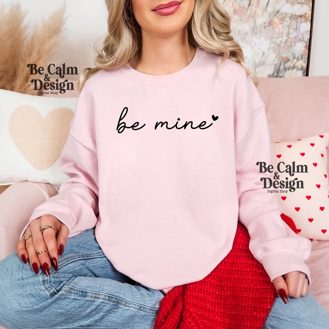 Be Mine Valentine PNG, Heart Tee Design (digital Download) - Etsy