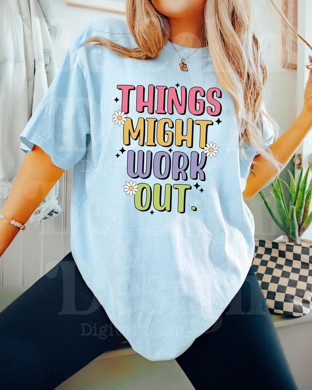 Mental Health PNG: Things Might Work Out, Inspirational Quote (digital ...