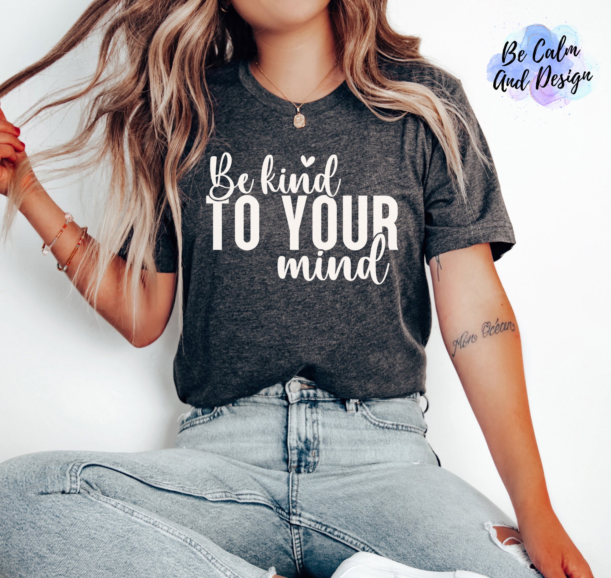 Be Kind to Your Mind PNG, Mental Health Matters Png, Mental Health Awareness Png, Positive ...