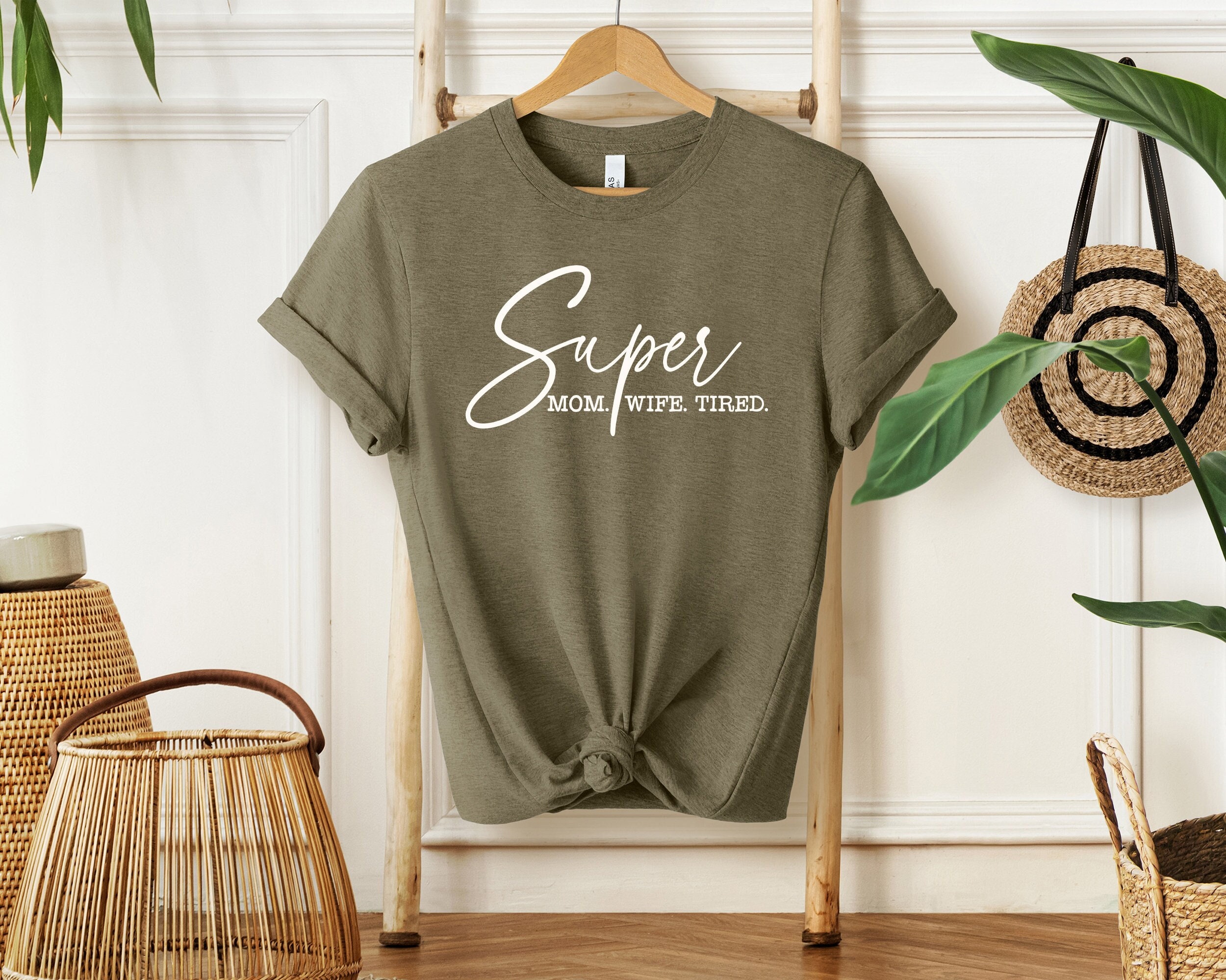 Super Mom, Super Wife, Super Tired PNG, Mom Png, Mom Life Png, Mothers ...