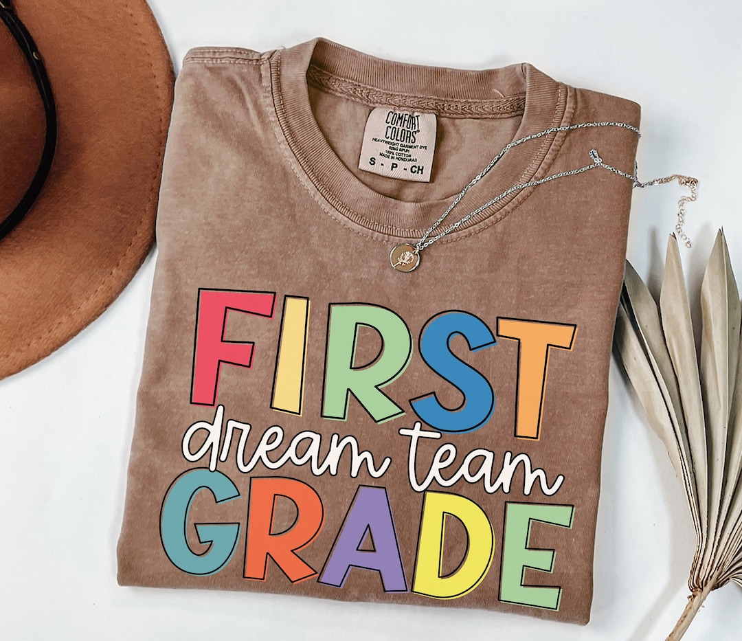 First Grade Dream Team PNG, Back to School, First Grade Teacher ...