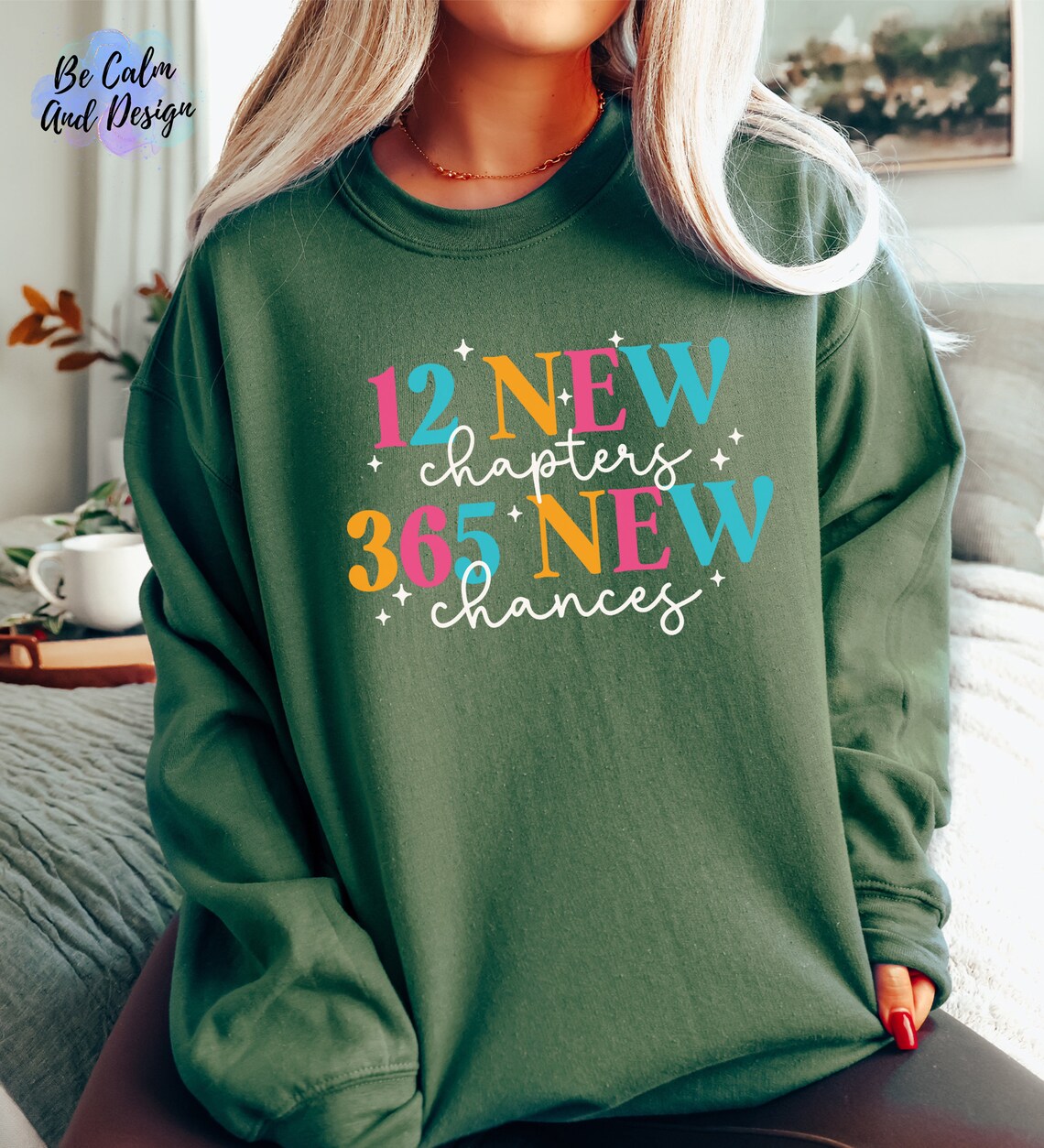 12 New Chapters 365 New Chances PNG, Happy New Year PNG, New Year Grace ...