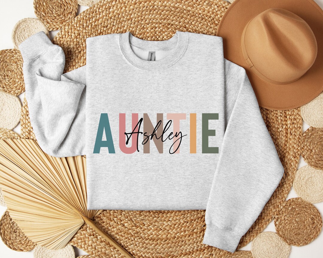 Custom Auntie Name PNG, Personalized Aunt Gift (digital Download) - Etsy