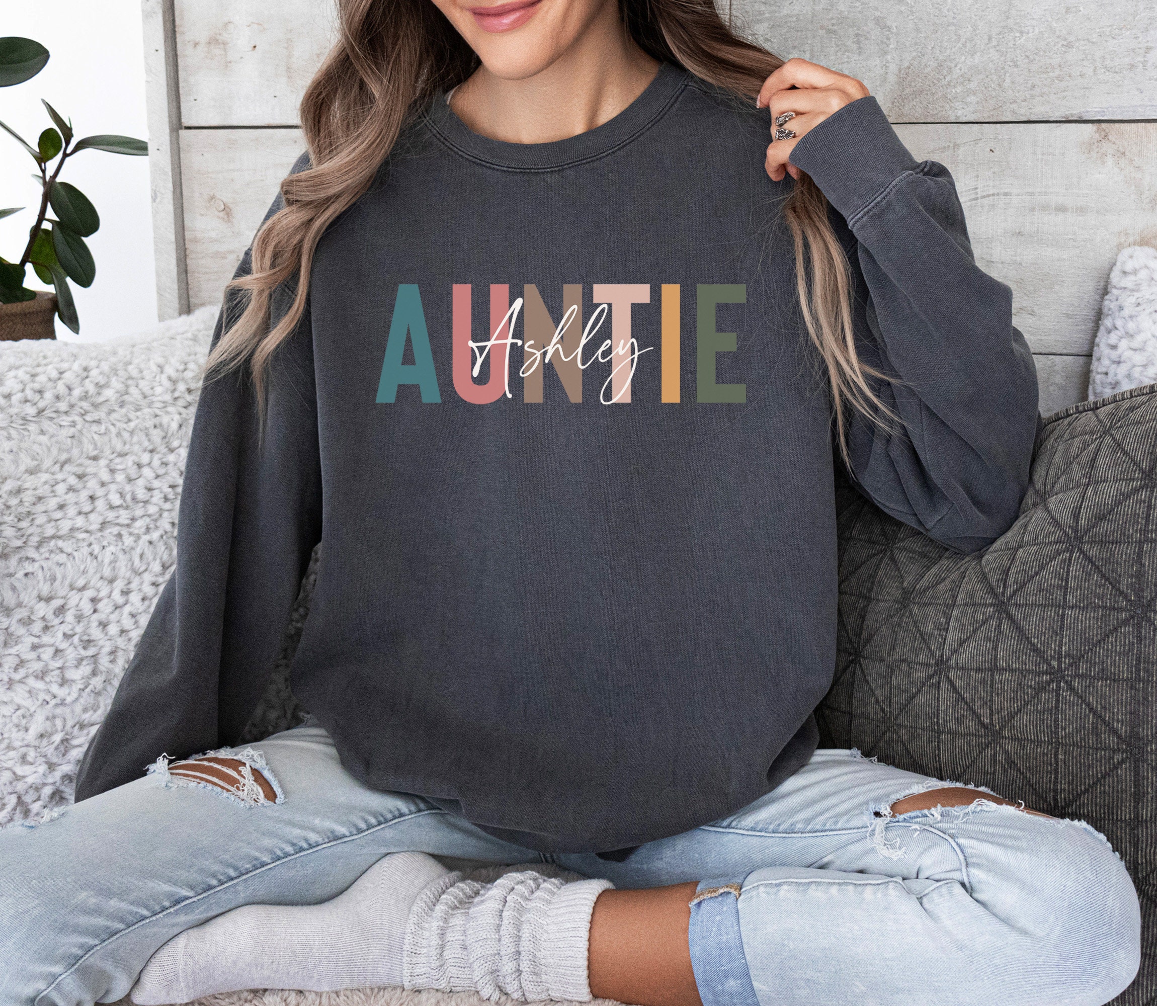 Custom Auntie Name PNG, Personalized Aunt Gift (digital Download) - Etsy
