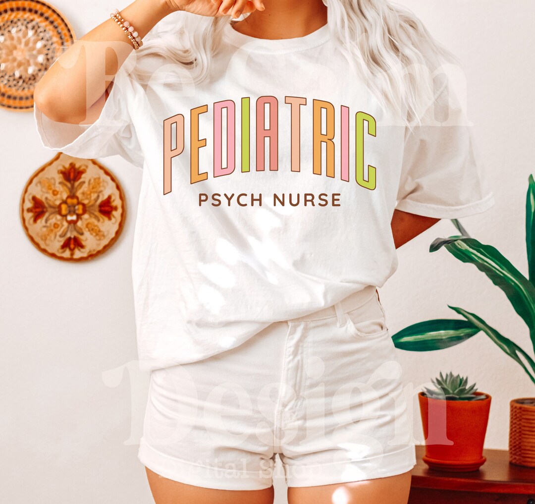 Pediatric Psych Nurse PNG, Peds Psych Nurse Png, Gift for Peds ...