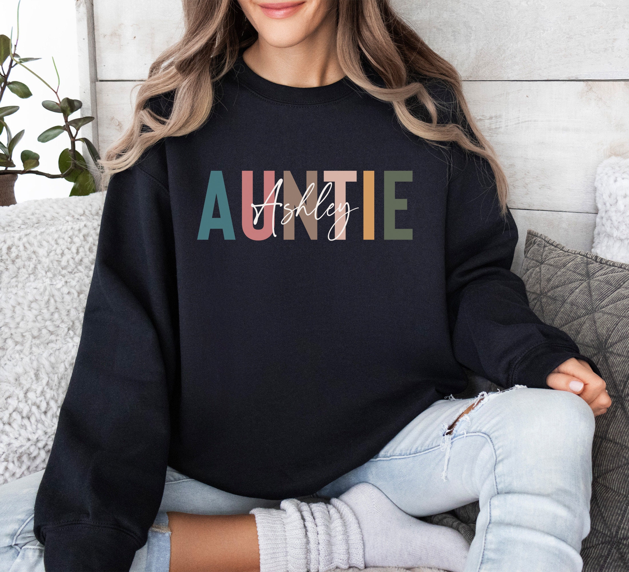 Custom Auntie Name PNG, Personalized Aunt Gift (digital Download) - Etsy