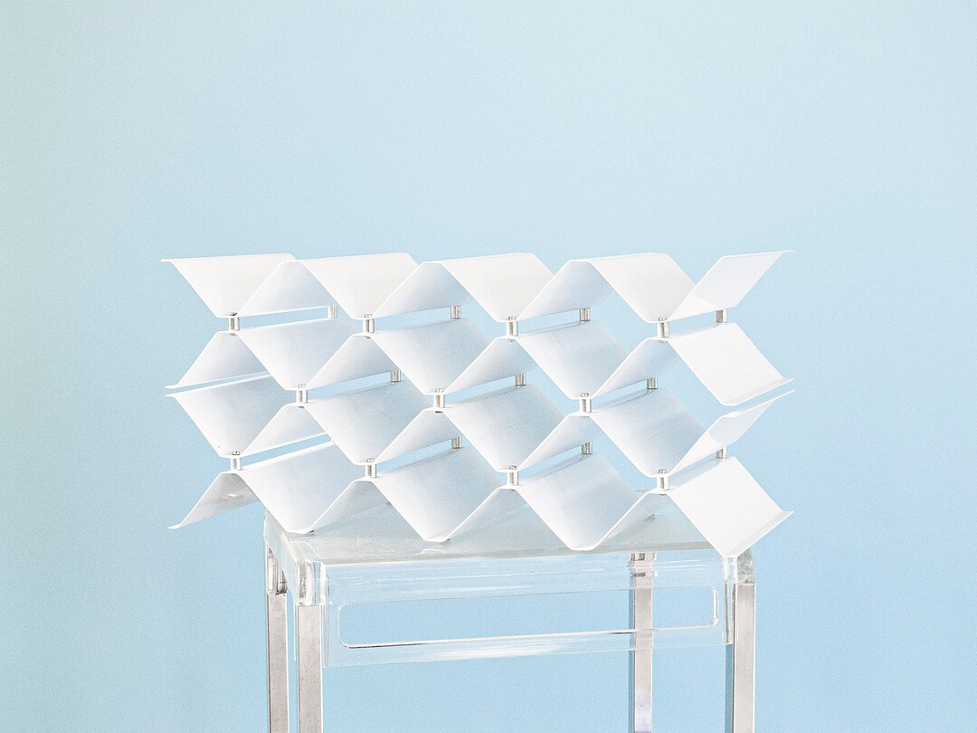 White Metal Storage Rack, Danish Design, 90s - Etsy