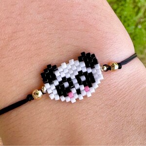 Handmade Chicken Miyuki Beaded Bracelet | Adjustable, Delicate Animal ...