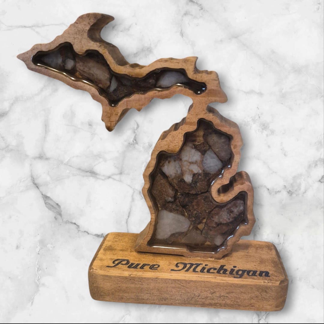 8" Pudding Stone Michigan - Etsy