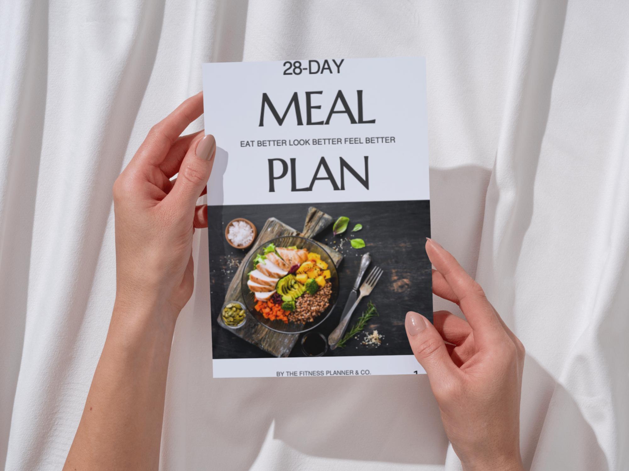 28-day Meal Plan | Printable Weight Loss Meal Planner | Healthy Recipes ...