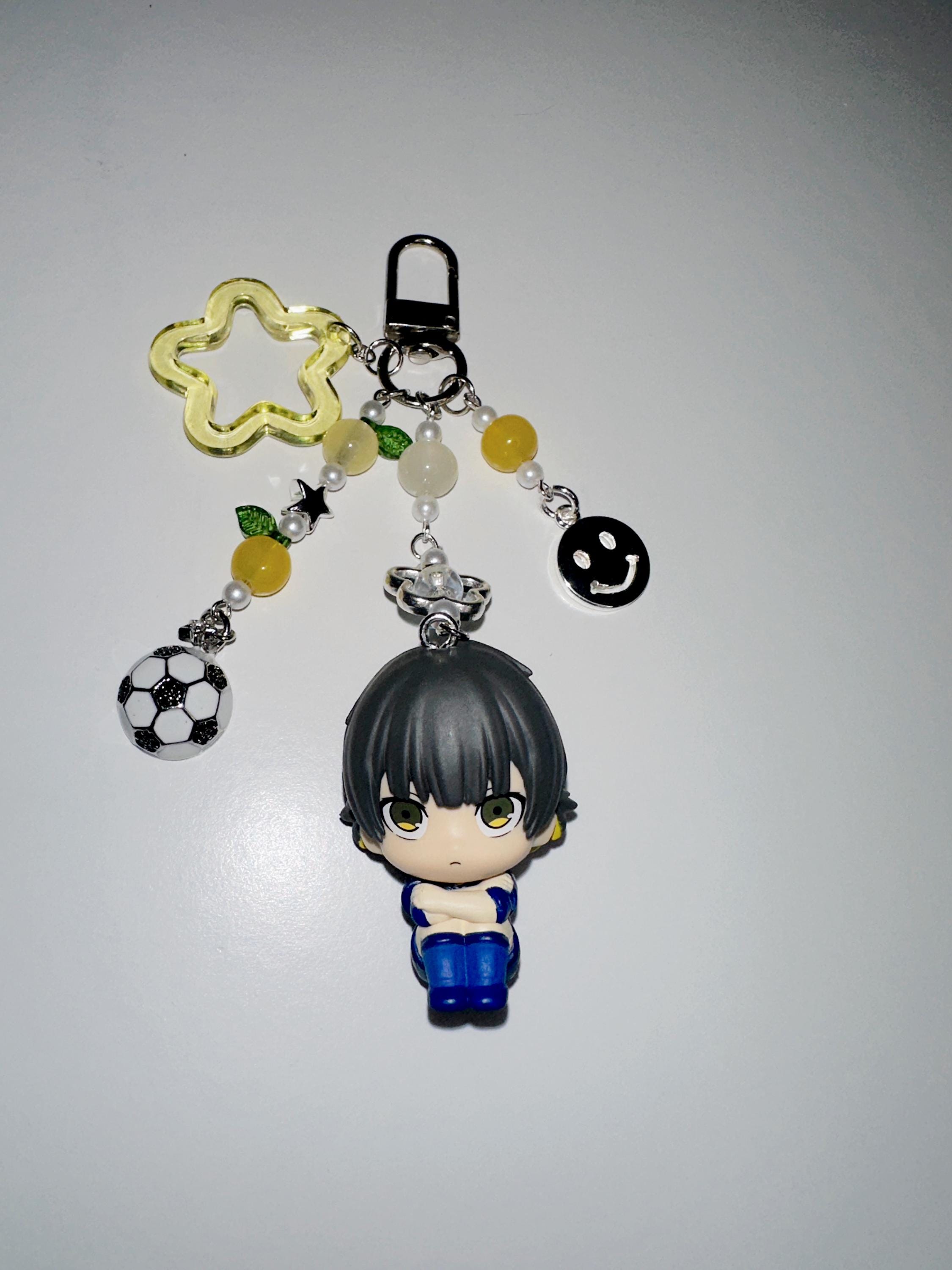Blue Lock Keychains - Etsy