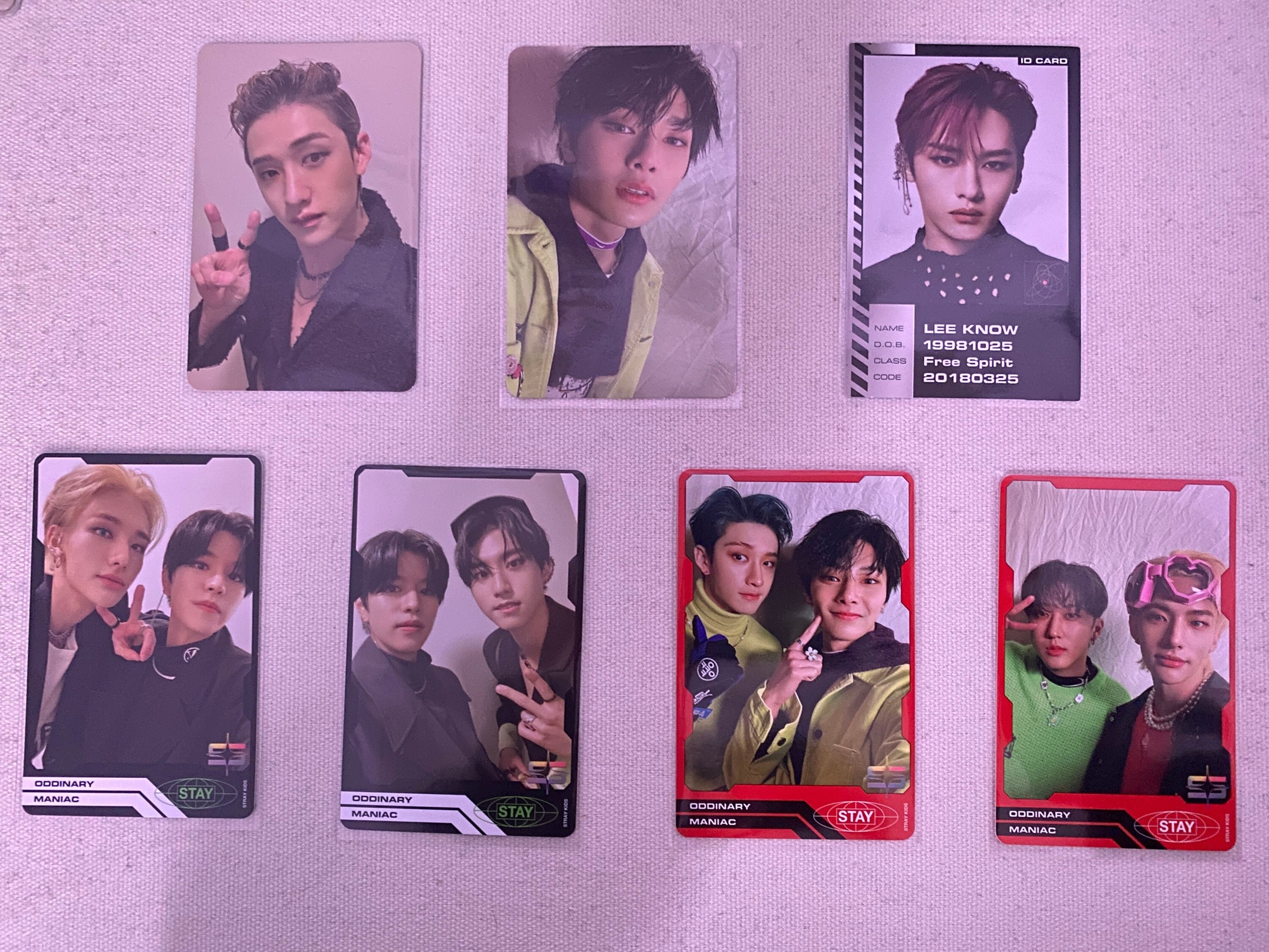 Official Stray Kids Oddinary Photocards - Etsy
