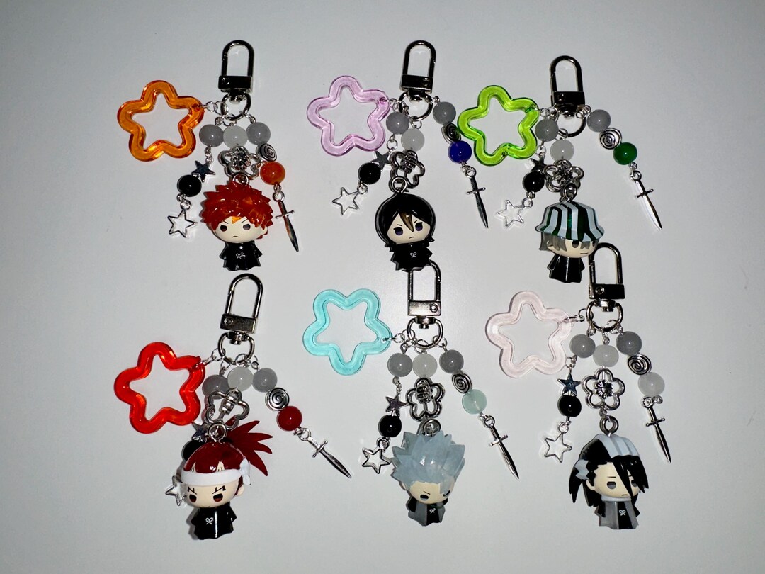 Bleach Inspired Keychains - Etsy