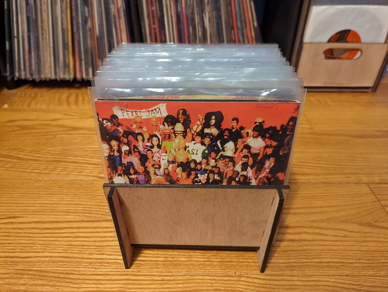 45 RPM Record Holders Laser Cut File SVG Three Sizes 0.25 Inch - Etsy