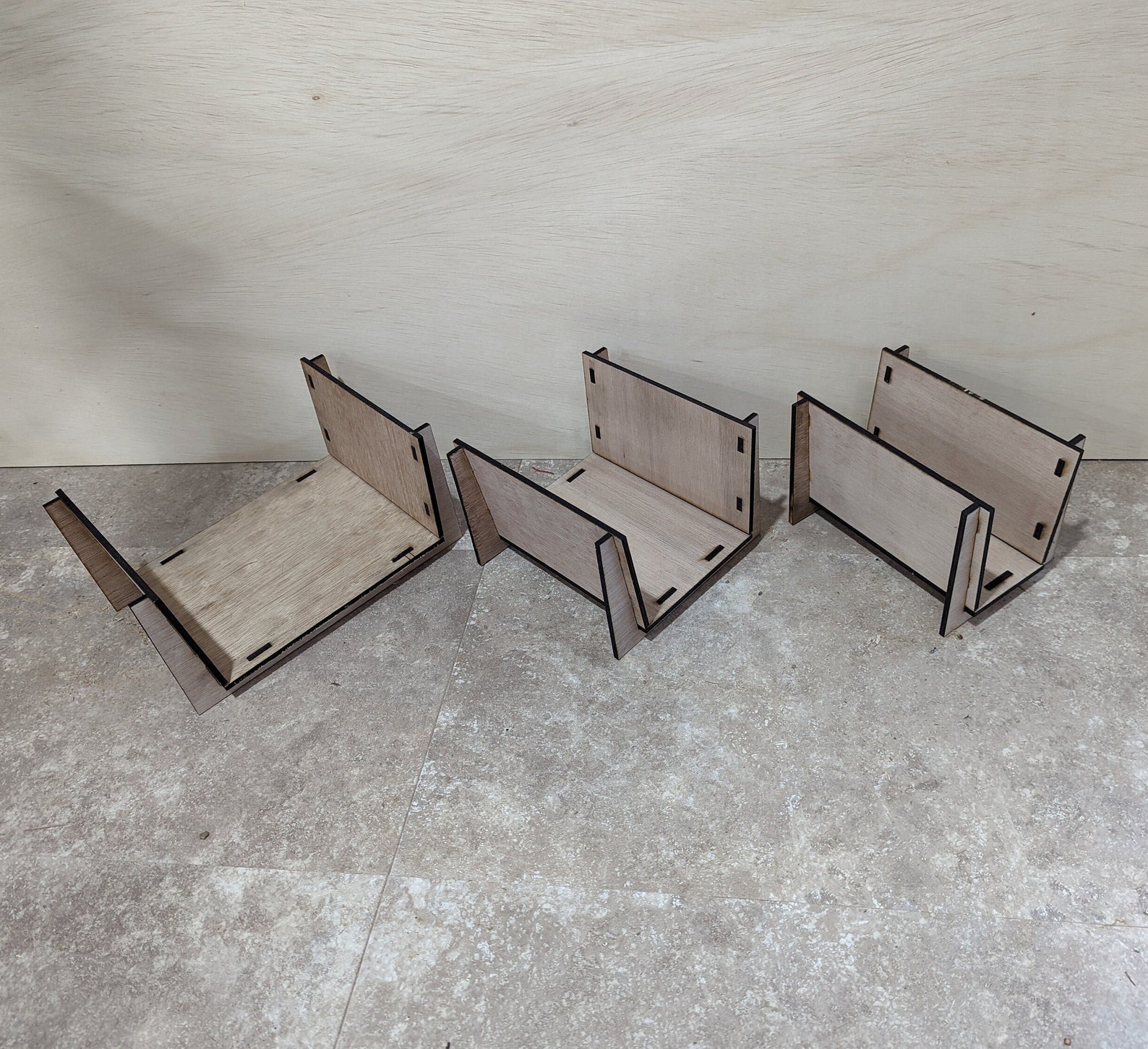 45 RPM Record Holders Laser Cut File SVG Three Sizes 0.25 Inch - Etsy