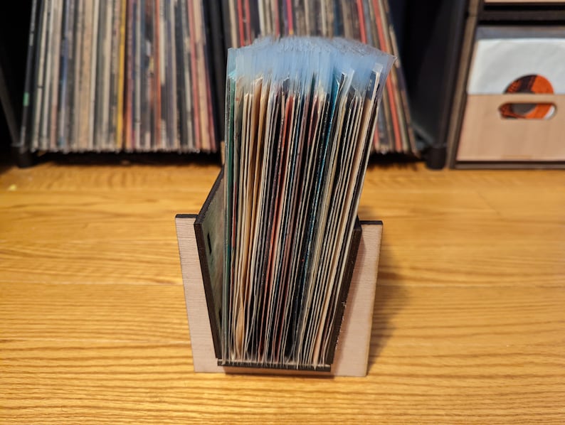 45 RPM Record Holders Laser Cut File SVG Three Sizes 0.25 Inch - Etsy