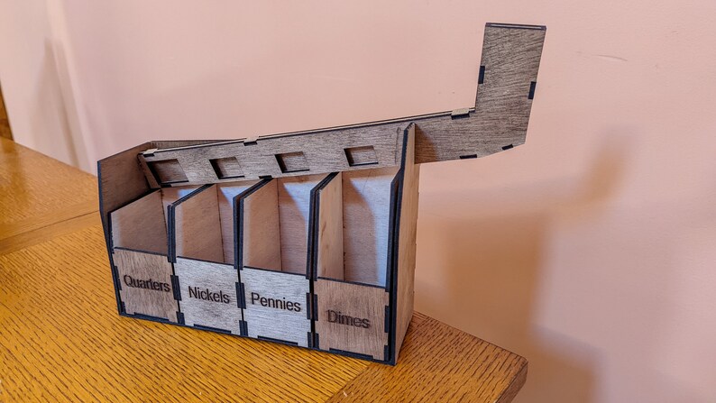 Coin Sorter Laser Cut File SVG 0.125 Inch - Etsy Singapore