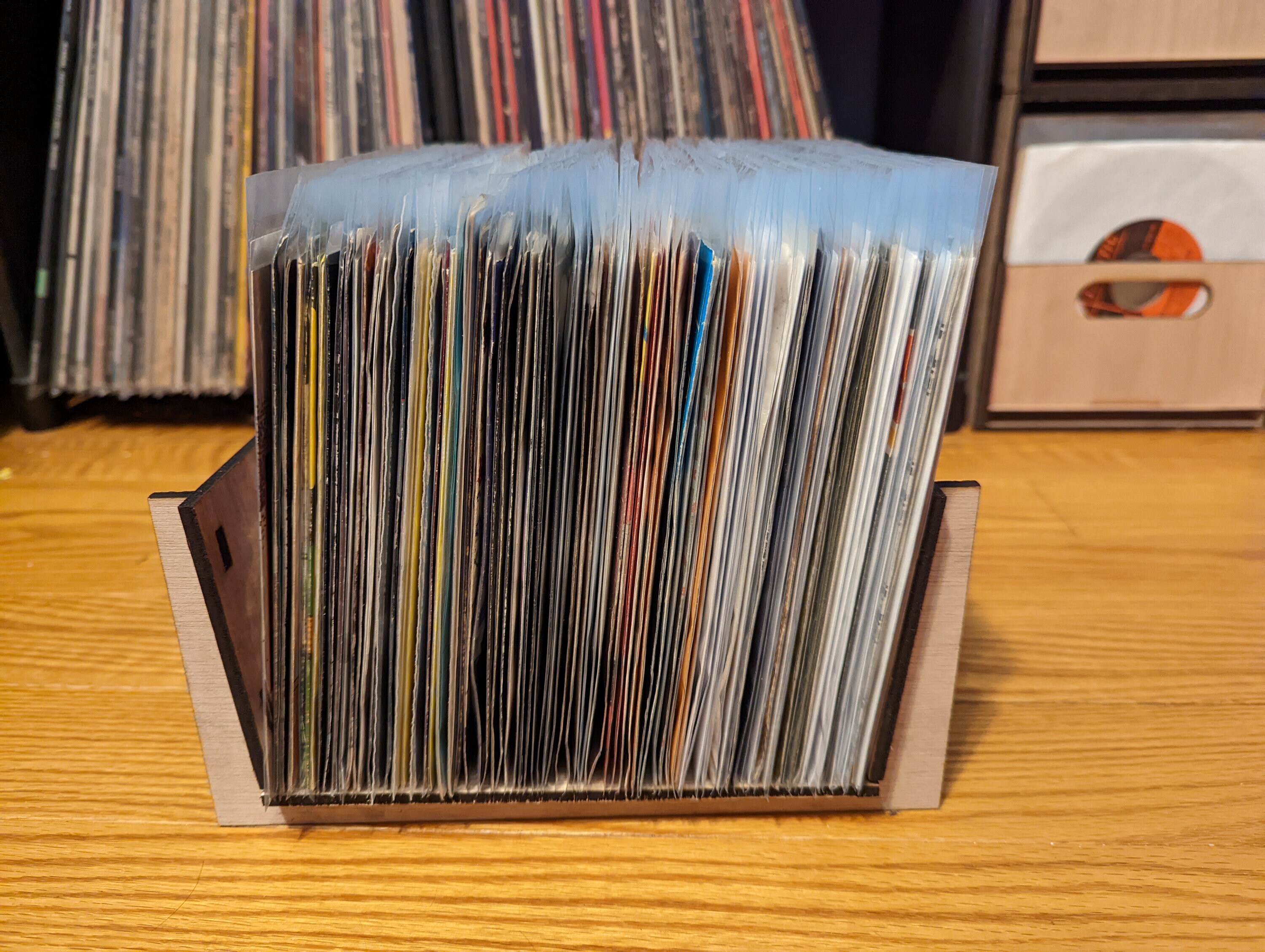 45 RPM Record Holders Laser Cut File SVG Three Sizes 0.25 Inch - Etsy