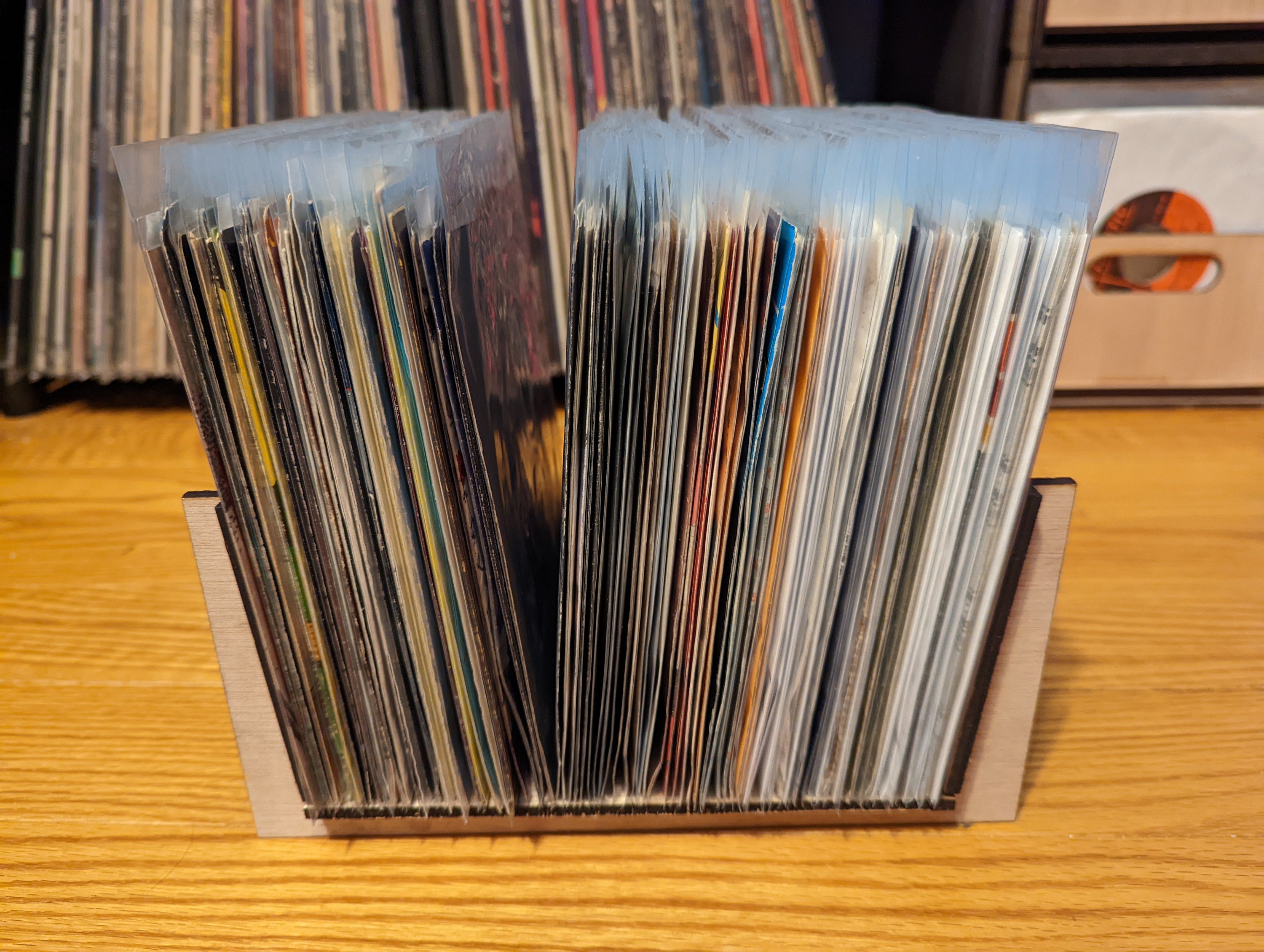 45 RPM Record Holders Laser Cut File SVG Three Sizes 0.25 Inch - Etsy