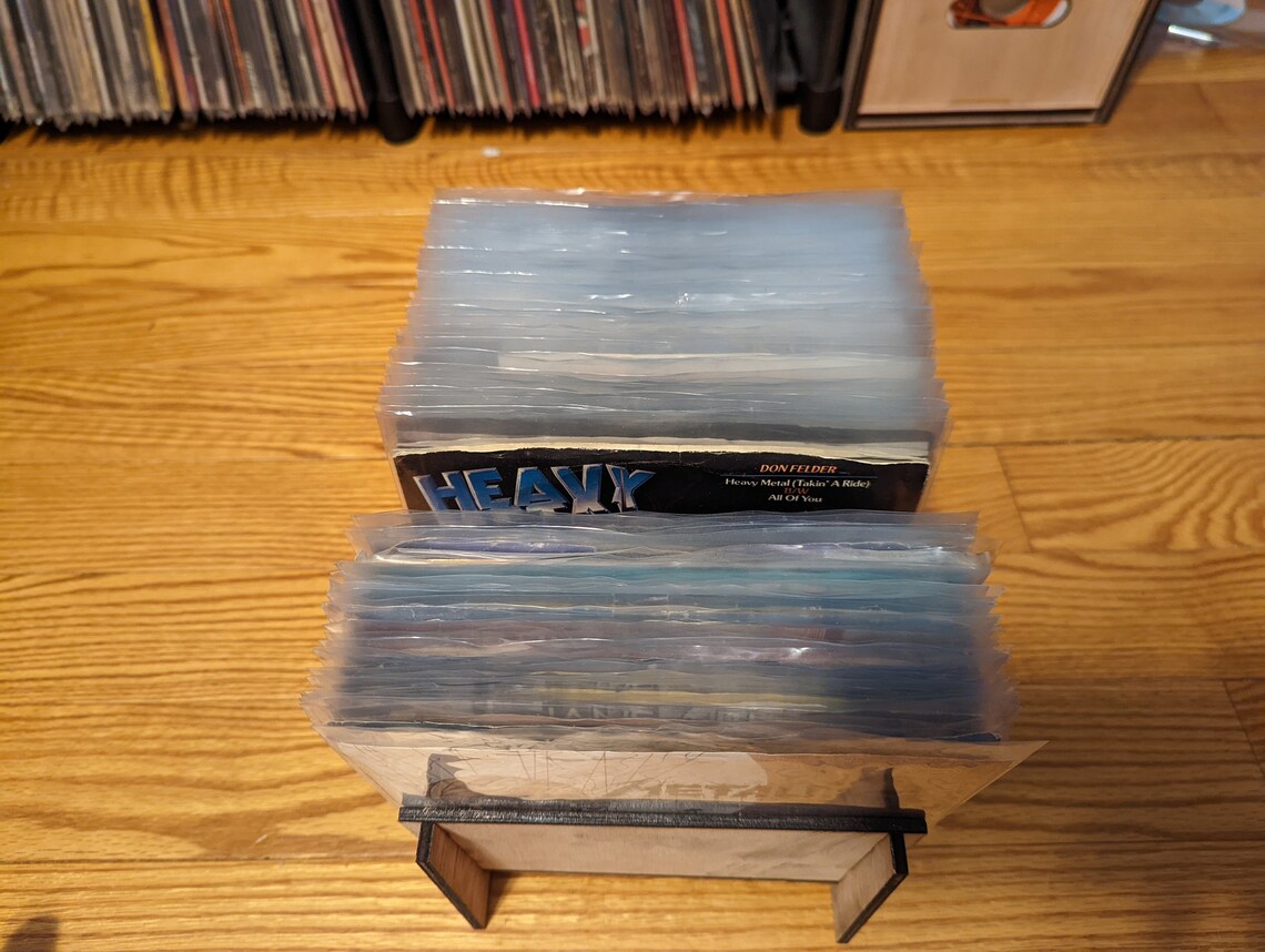 45 RPM Record Holders Laser Cut File SVG Three Sizes 0.25 Inch - Etsy