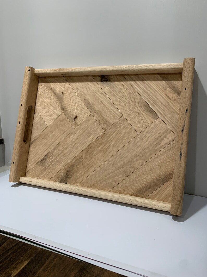 White Oak Pallet Wood Trays | Decorative Wood Trays | Handmade - Etsy