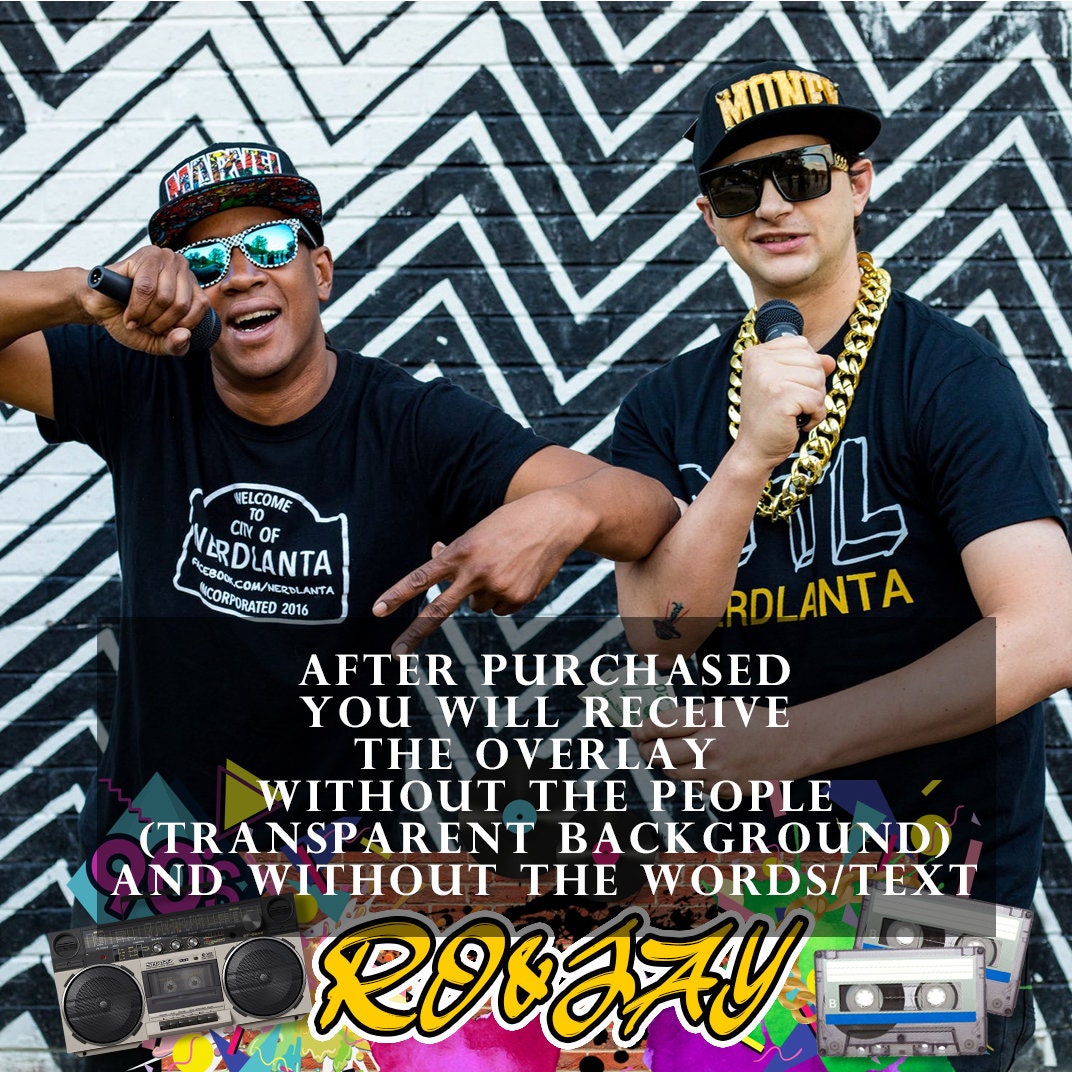 90s Theme 360 Photo Booth Overlays Photobooth Filter Template Overlay ...