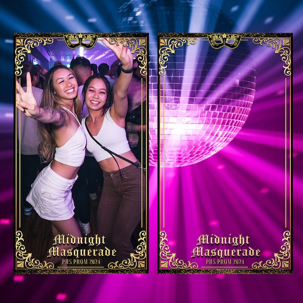 360 Masquerade Overlay - Etsy