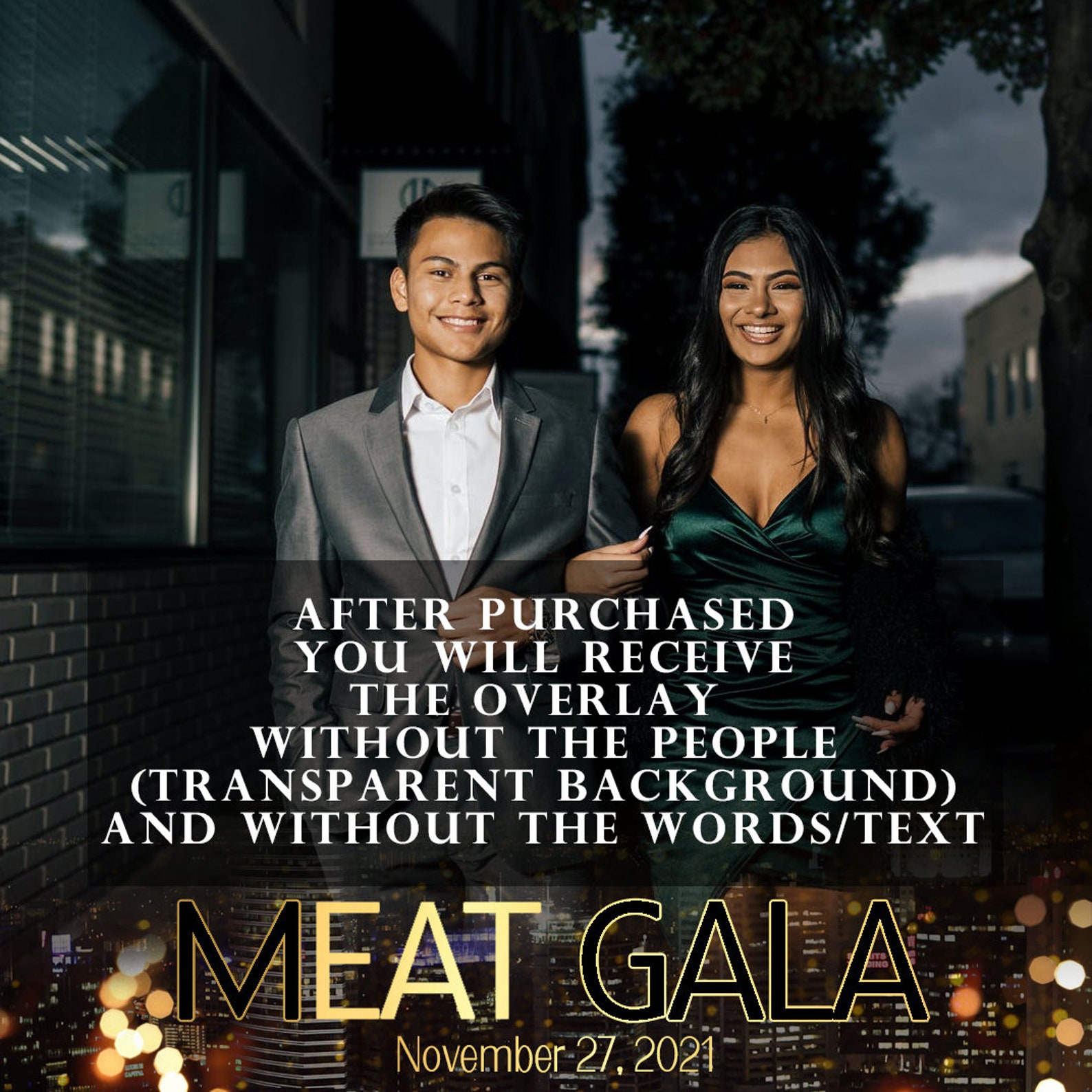 Prom Gala 360 Photo Booth Overlays - Custom Prom Gala Photobooth Filter ...