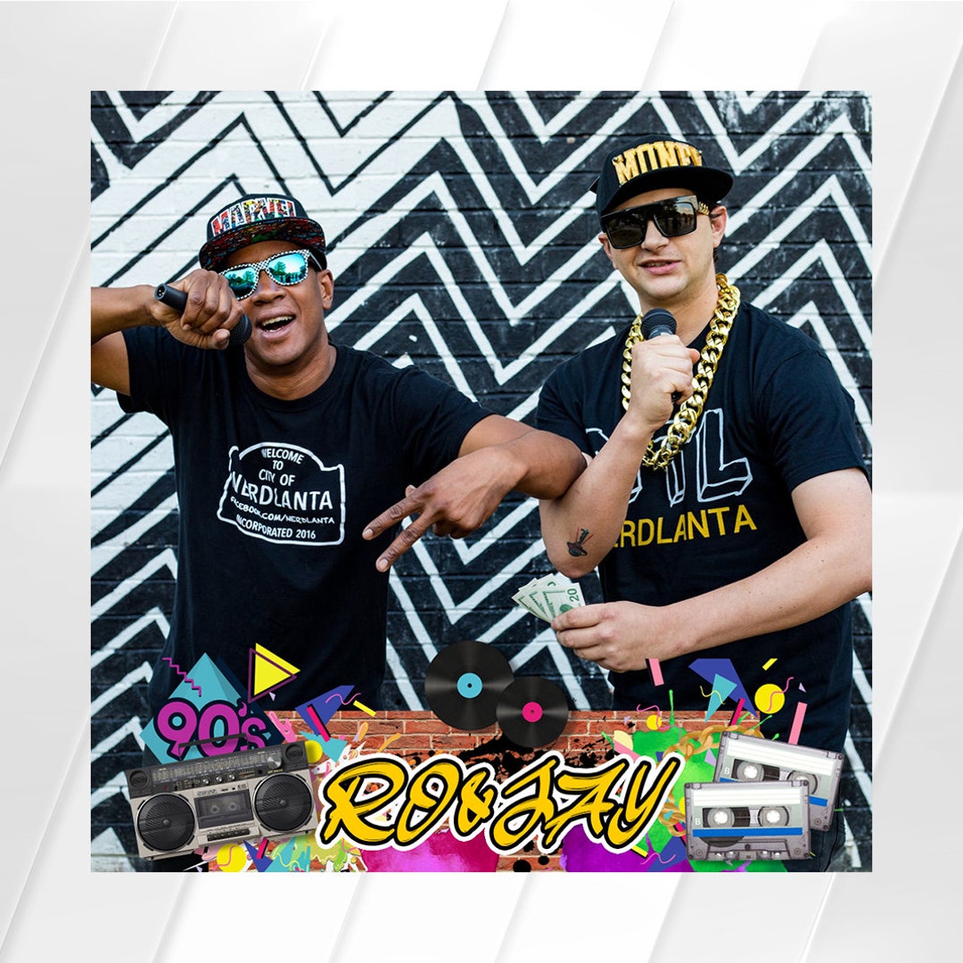 90s Theme 360 Photo Booth Overlays Photobooth Filter Template Overlay ...