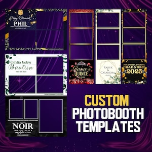 Custom Photobooth Templates for Touchpix, Salsa, Fiesta, Dslrbooth ...