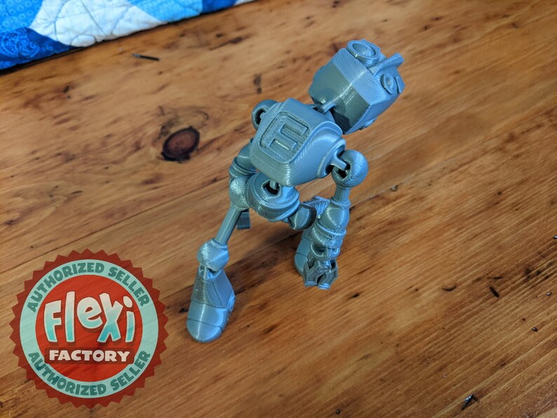 Flexi Factory Robot - Articulated 3D Printed Toy - Etsy