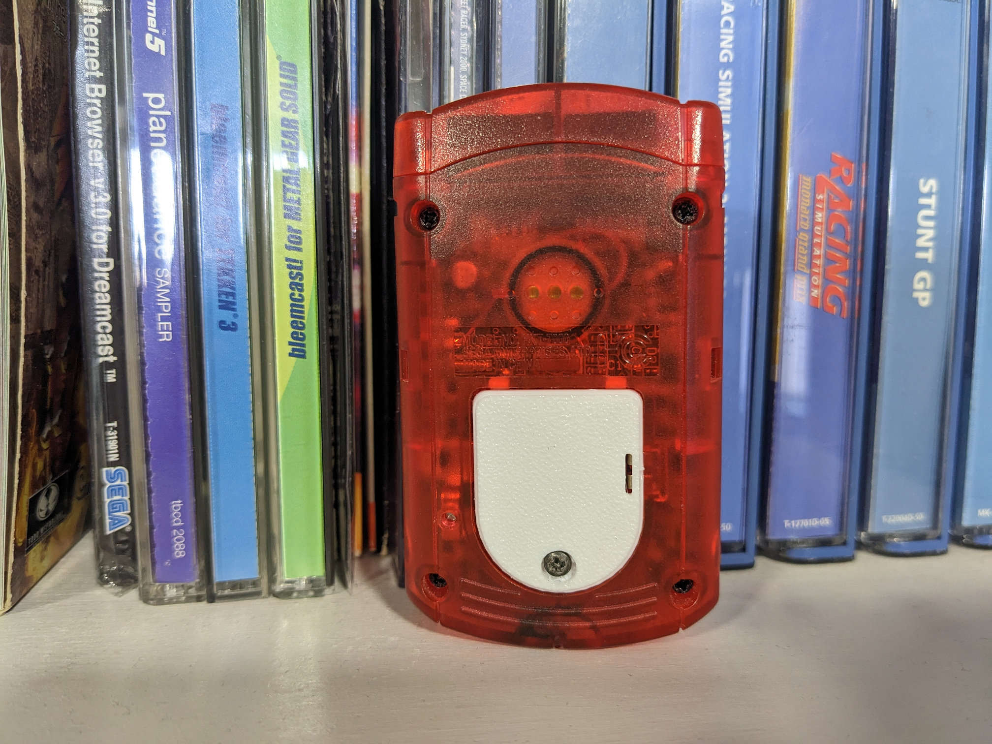 3D Printed Sega Dreamcast VMU Battery Cover Replacement W/ Screw - Etsy