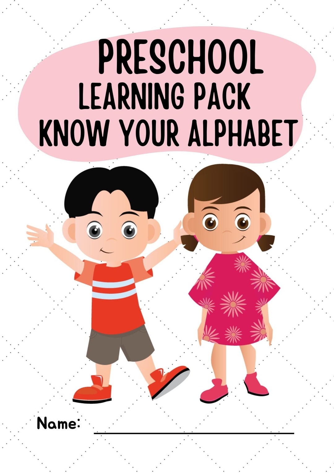 Alphabet Tracing/alphabet/know Your Alphabet - Etsy