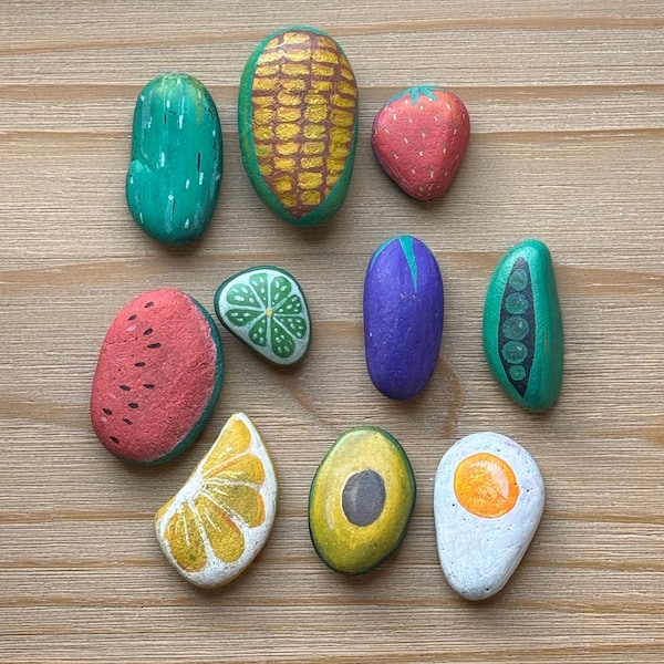 Rocks Painted - Etsy