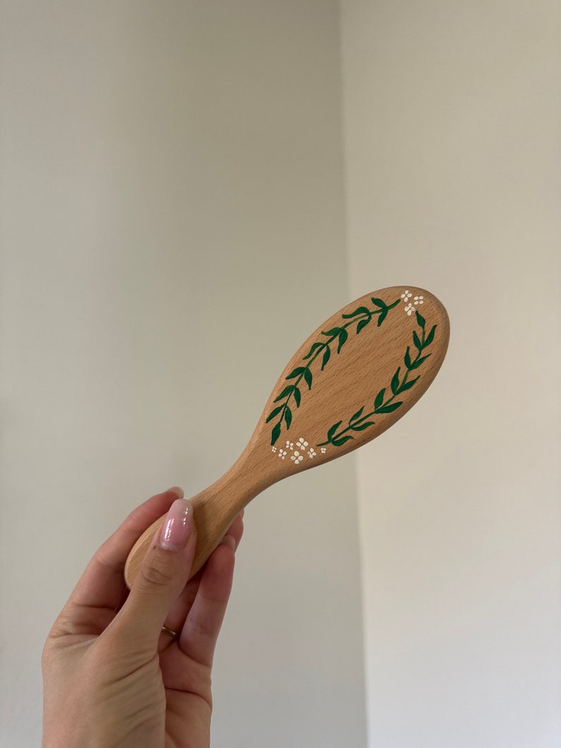 Nameless Baby Hairbrush + Comb, Hand-painted - Etsy