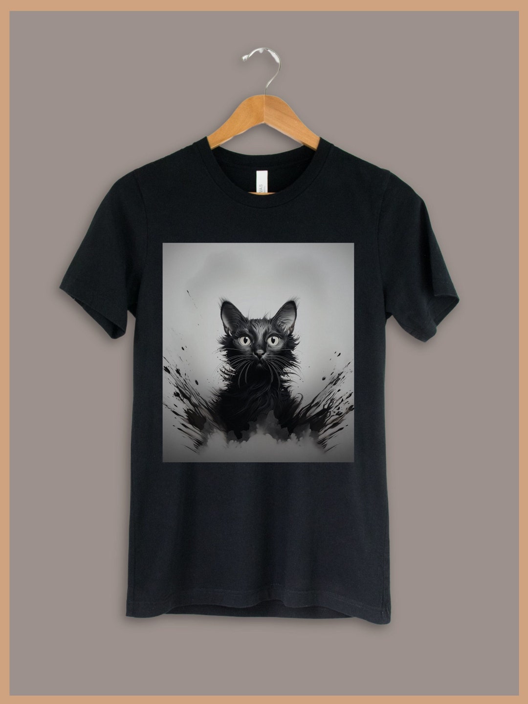 Weird Cat T-shirt, Weirdcore Shirt, Pouty Cat, Gothic Alt Clothing ...
