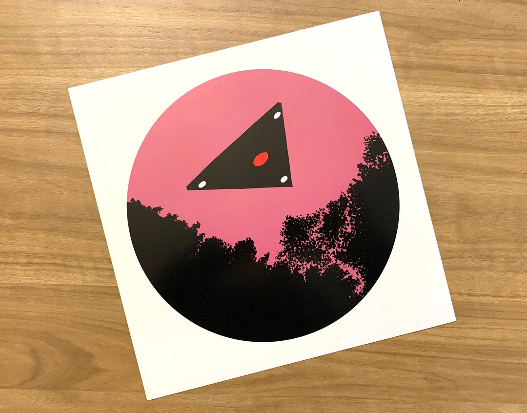Belgium Black Triangle UFO Wave 10"x10" Art Print - Etsy