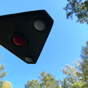 Black Triangle UFO Large Model (3D Printed in PLA and Painted) - Etsy