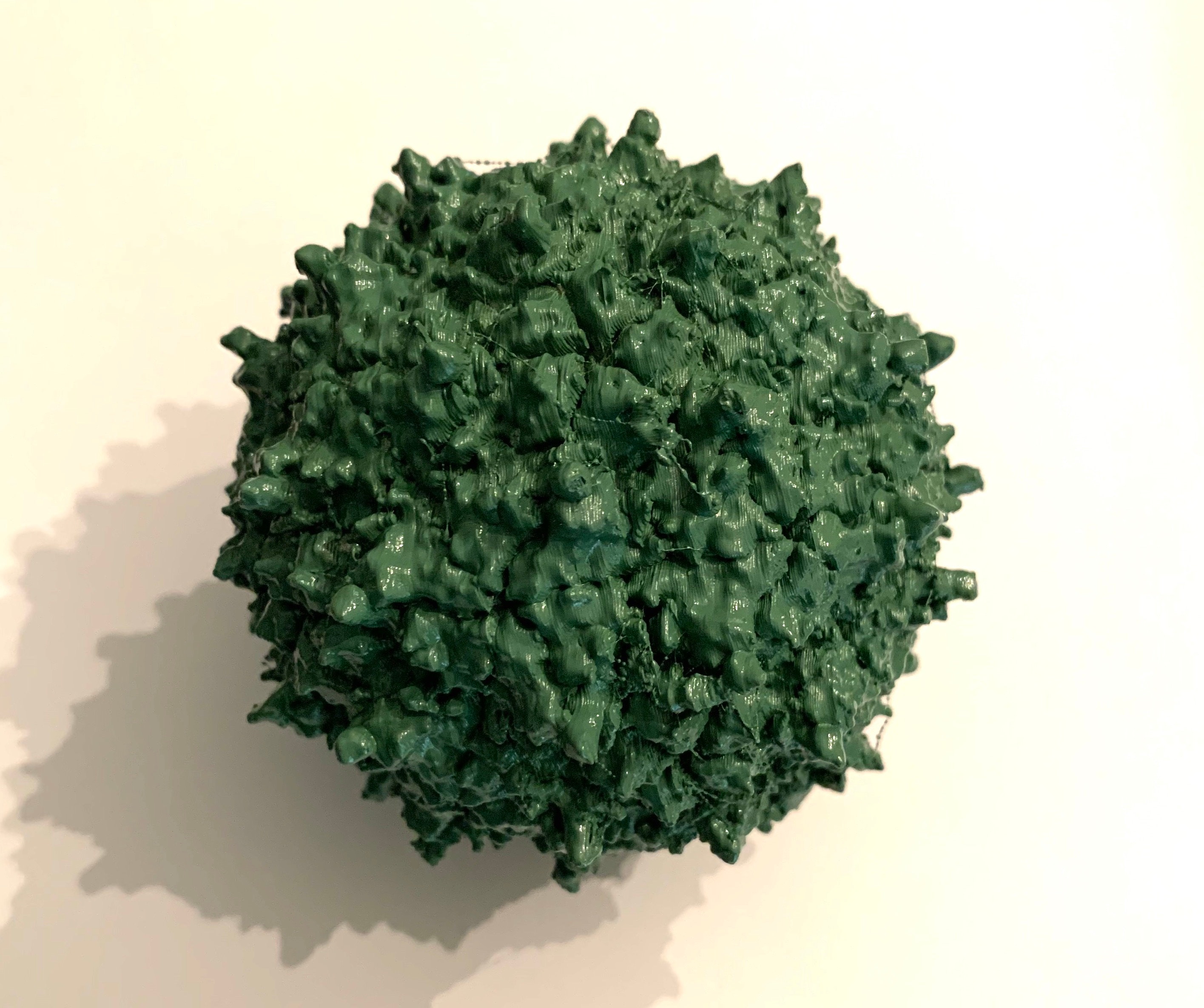 Rhinovirus Model 3D Printed in PLA and Painted - Etsy