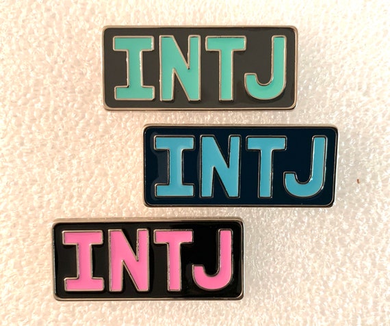 INTJ Personality Lapel Pin choose Color - Etsy