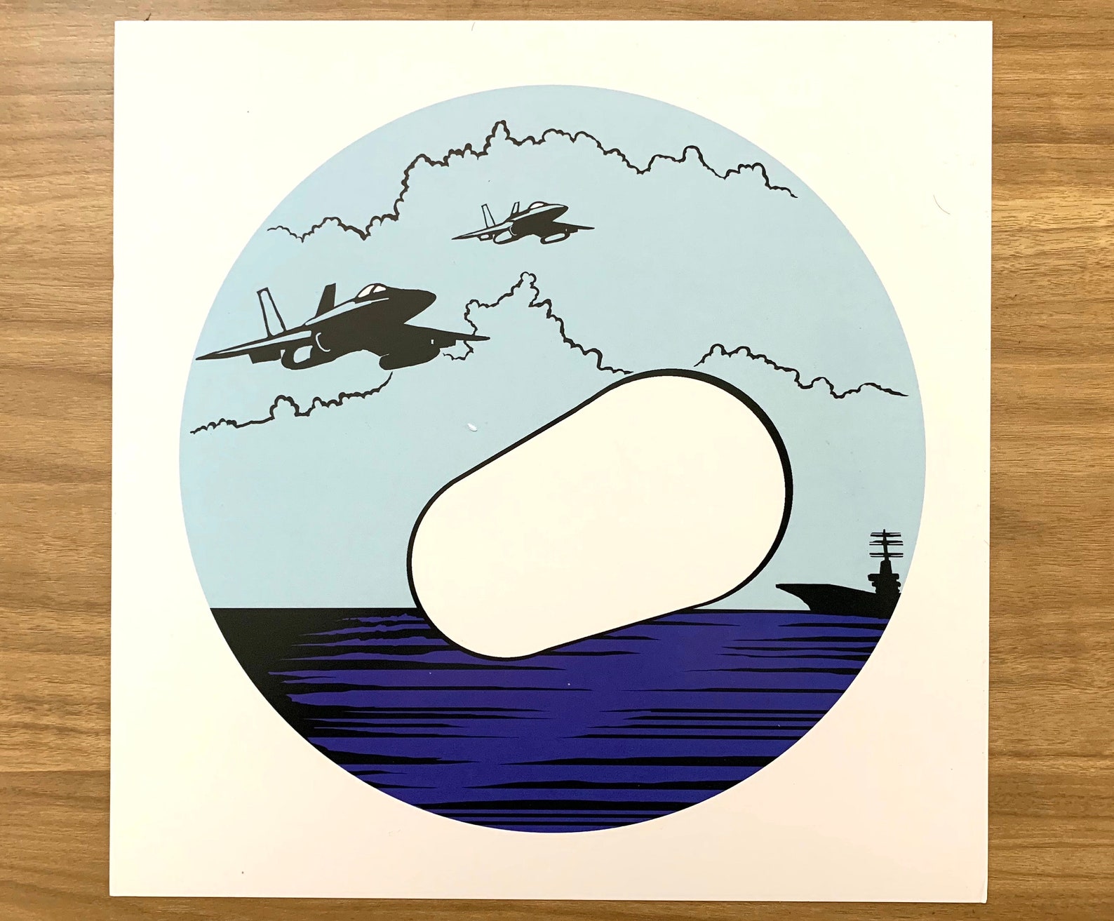 USS Nimitz Tic Tac UAP Incident 10x10 Art Print - Etsy