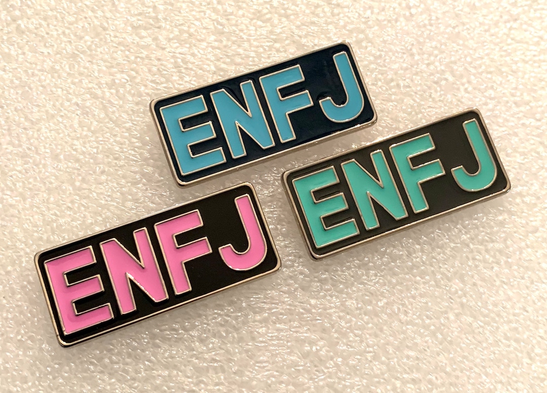 ENFJ Personality Lapel Pin (choose Color) - Etsy