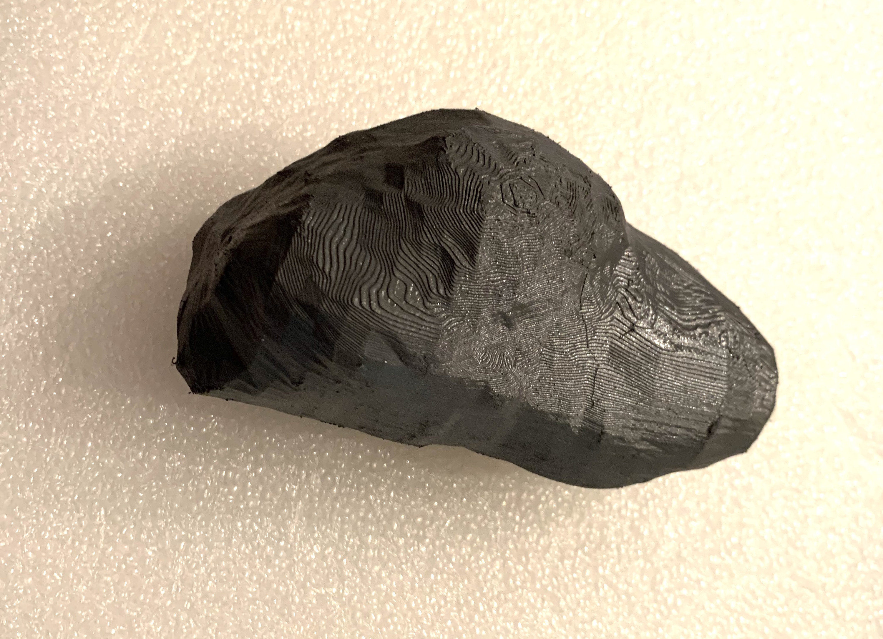 Nucleus of Halley's Comet Model 3D Printed in PLA and Painted - Etsy