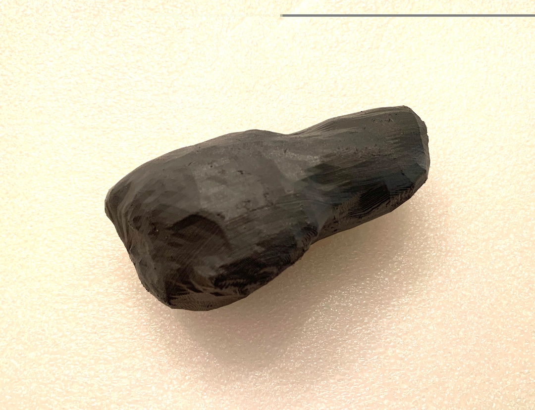 Nucleus of Halley's Comet Model 3D Printed in PLA and Painted - Etsy